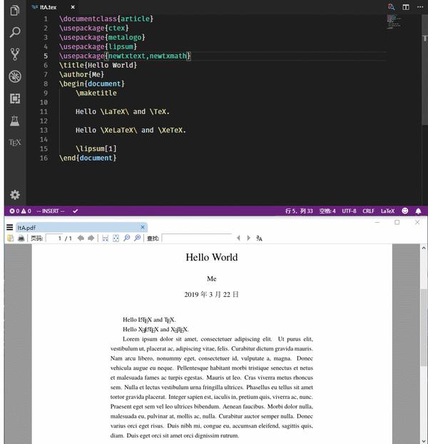 使用VSCode编写LaTeX(latex+vscode+SumatraPDF-CSDN博客