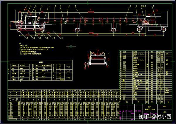 TD75型带式输送机全套图纸CAD版1:1带宽B500-B1400 - 知乎