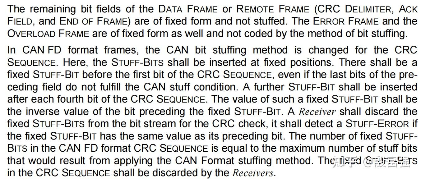 ISO CAN FD 和 BOSCH CAN FD的小差异 - 知乎