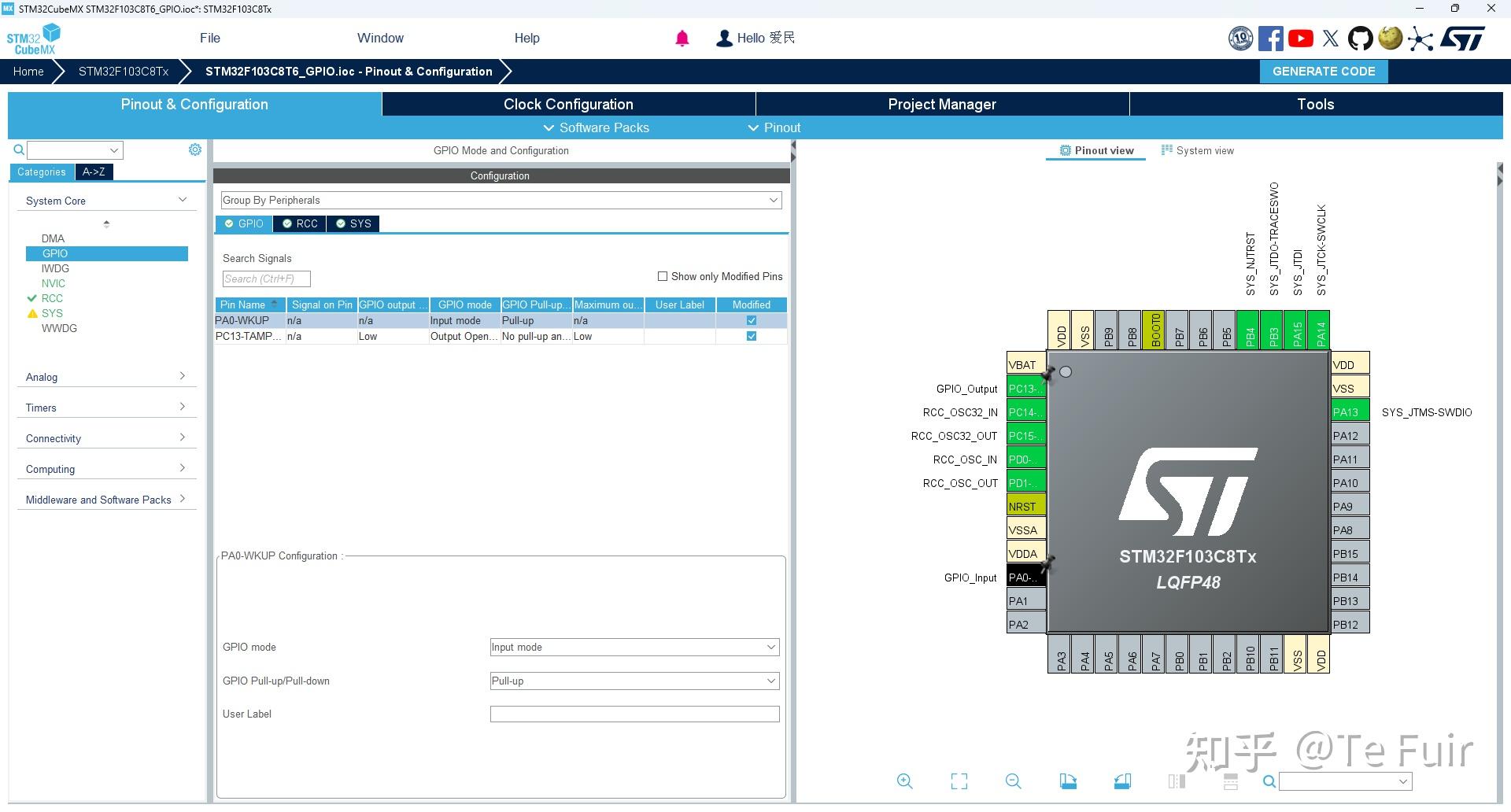 STM32CubeMX实战教程——GPIO_Input - 知乎