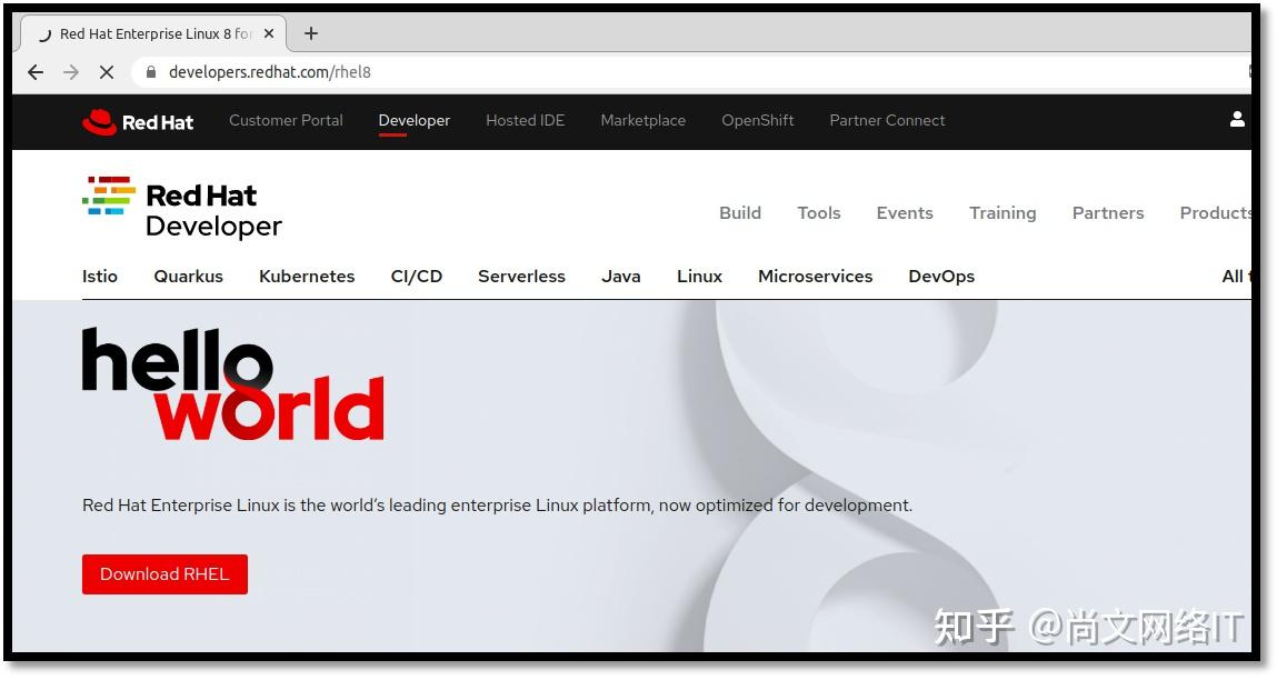 RedHat8镜像如何下载？--By UP楠哥 - 知乎