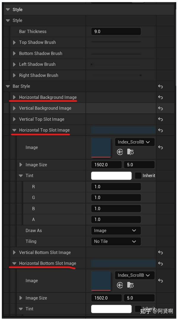 UE ScrollBox样式设置 - 知乎