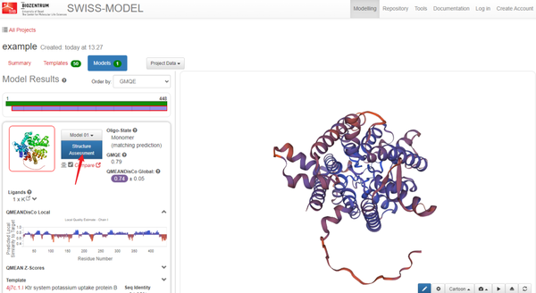 分子模拟第一弹——基于SWISS-MODEL的蛋白三维结构预测 - 知乎