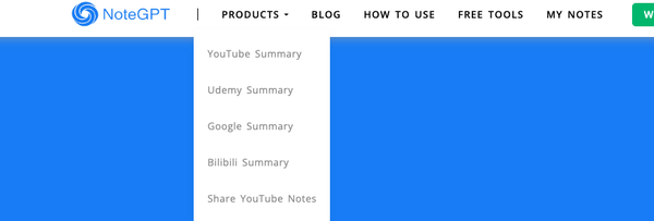 NoteGPT - AI总结视频和做笔记 - 知乎