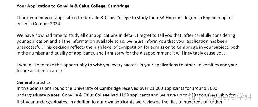 扎心了，24Fall牛剑G5拒信理由大盘点！ - 知乎