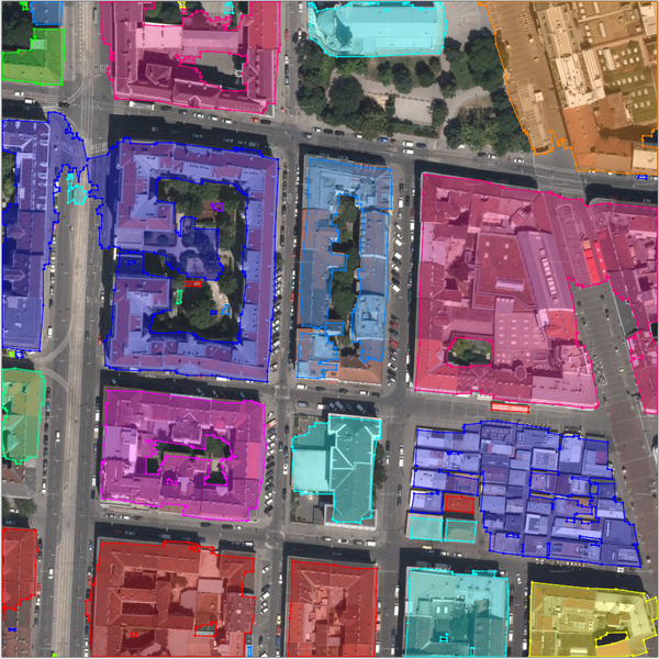 Polygonal Building Segmentation by Frame Field Learning - 知乎