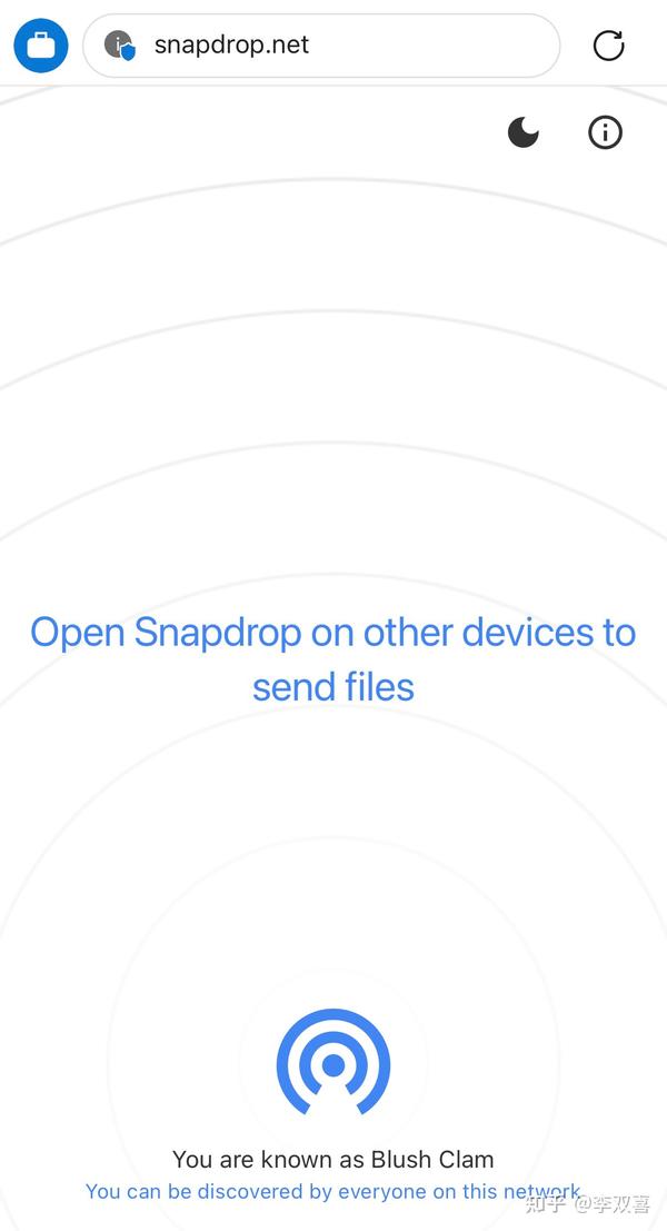 局域网传输，还是SnapDrop顺手 - 知乎