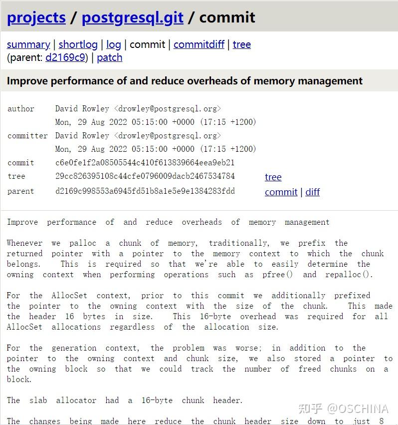 Postgresql 计划优化性能并降低内存管理开销 知乎