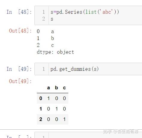 pandas 如何进行 one-hot encoding？ - 知乎