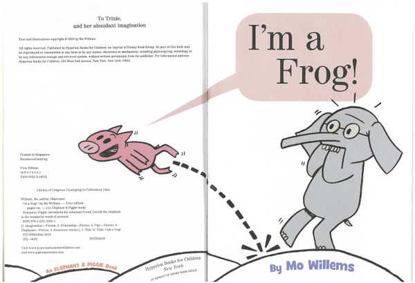 《小猪小象系列英文绘本》—— I Am Frog,其实是个成年人的故事 - 知乎