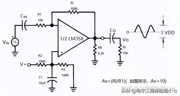 建议收藏：23个LM358典型经典电路讲解，电路图+计算公式 - 知乎