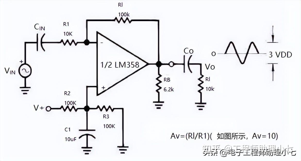 建议收藏：23个LM358典型经典电路讲解，电路图+计算公式 - 知乎