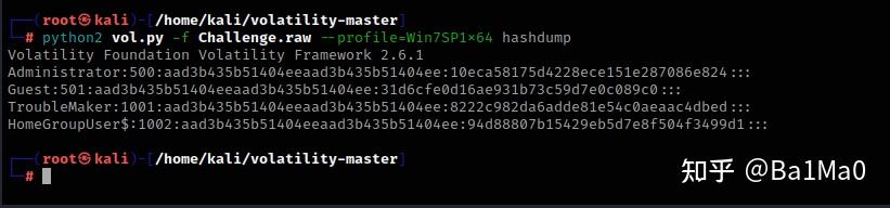 CTF Misc(2)内存取证基础以及原理，覆盖了大部分题型 - 知乎