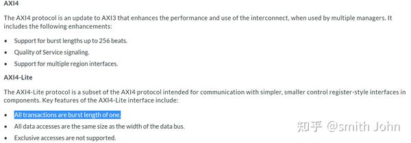 AXI4传AXI-Lite的问题 - 知乎