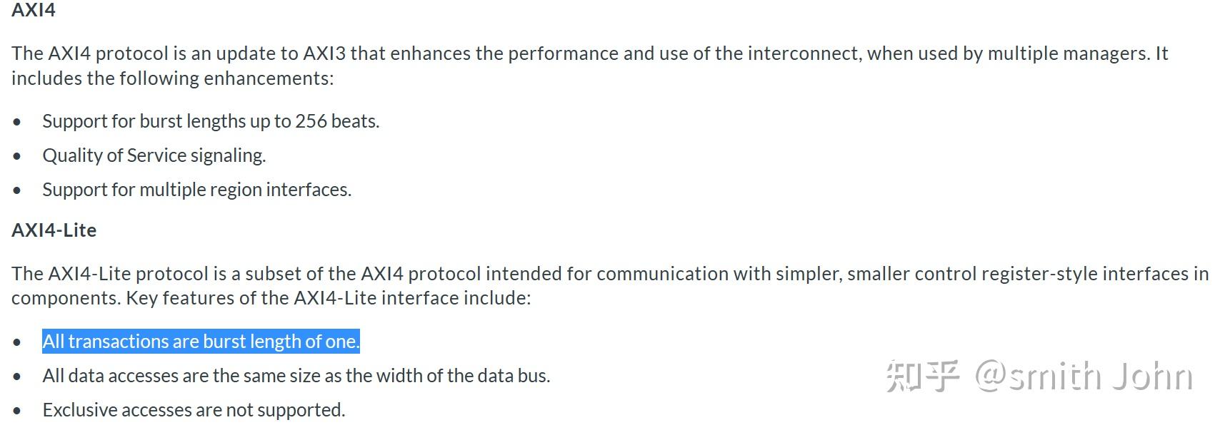 AXI4传AXI-Lite的问题 - 知乎