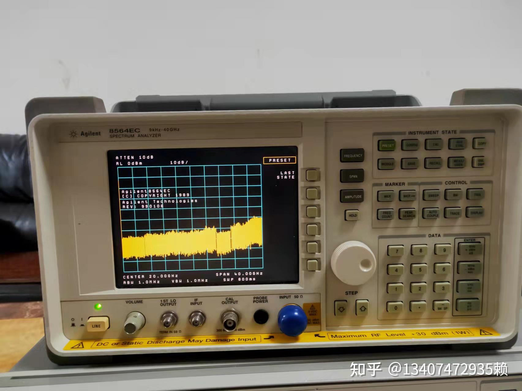 Agilent 8464EC 40G频谱分析仪 - 知乎
