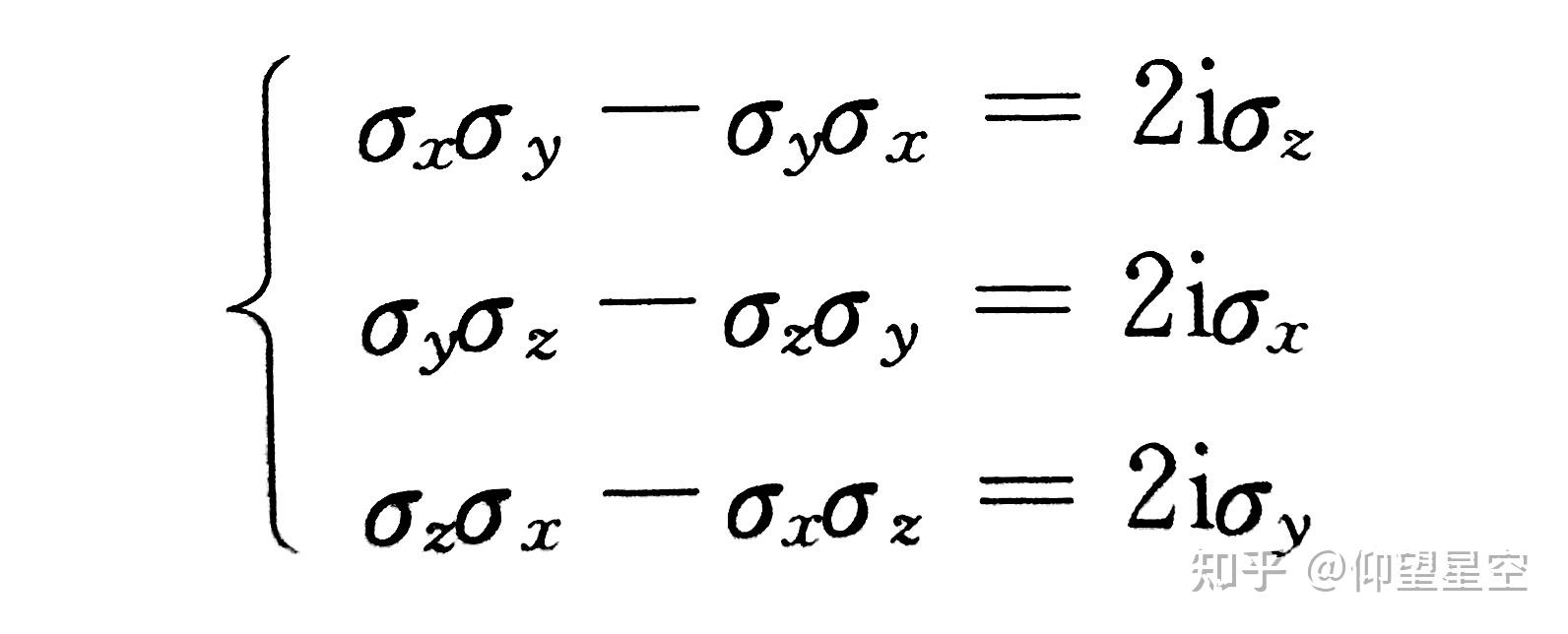 自旋算符与泡利矩阵 - 知乎