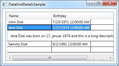 WPF 入门教程DataGrid基本功能 - 知乎