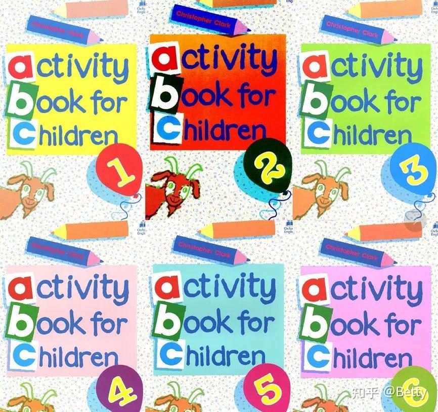 牛津创意儿童活动书Oxford activity book for children全6册~帮助孩子们学习词汇语法 - 知乎