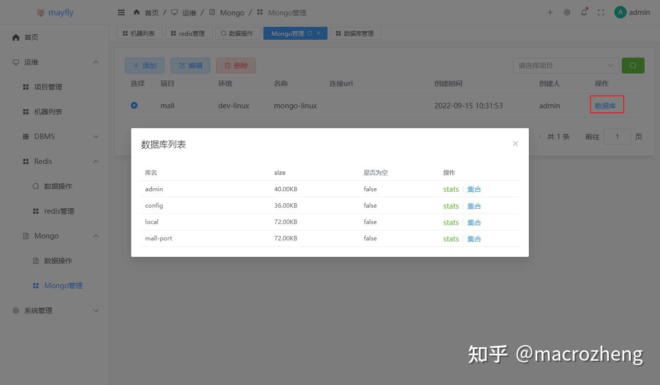 堪称一站式管理平台，同时支持Linux、MySQL、Redis、MongoDB可视化管理！ - 知乎