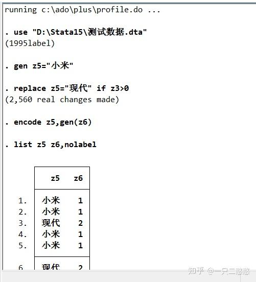 第1集 Stata数据导入与处理合集 知乎 