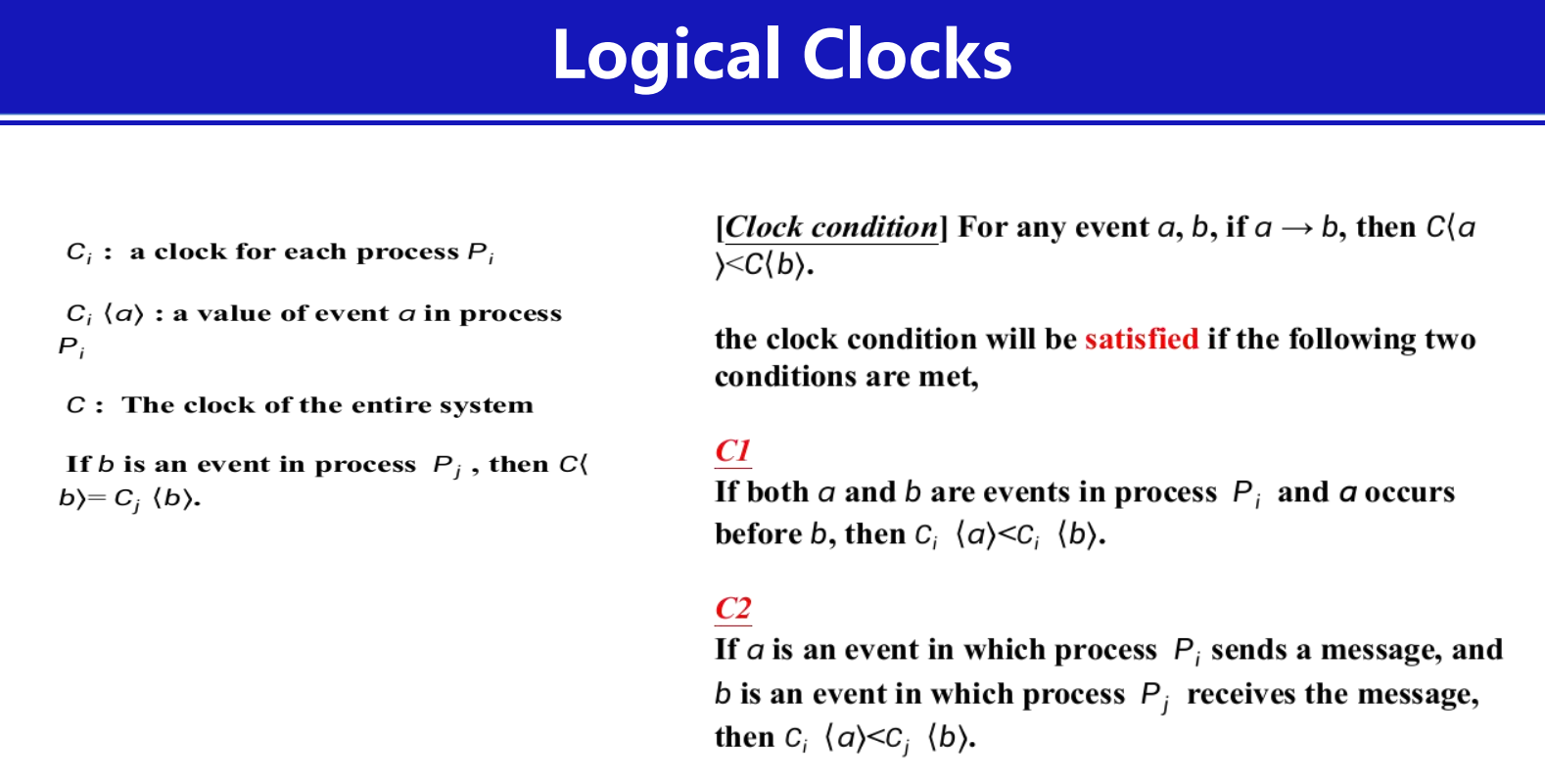 【论文笔记】分布式系统中的逻辑时钟概念 - 知乎