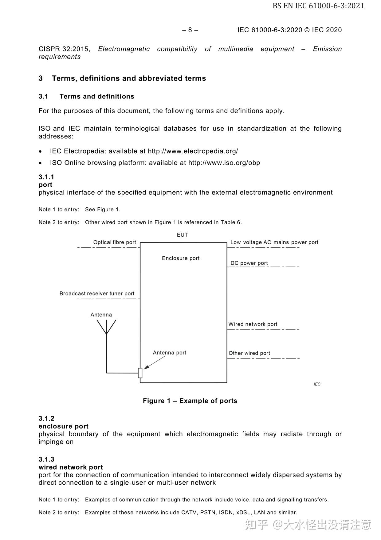 BS EN IEC 61000-6-3-2021 - 知乎