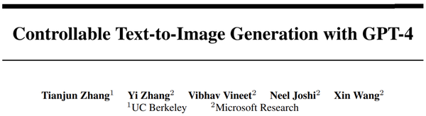用GPT-4实现可控文本图像生成，UC伯克利&微软提出新框架Control-GPT - 知乎