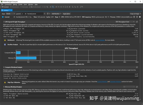 NVIDIA Nsight Compute 的用户手册 - 知乎
