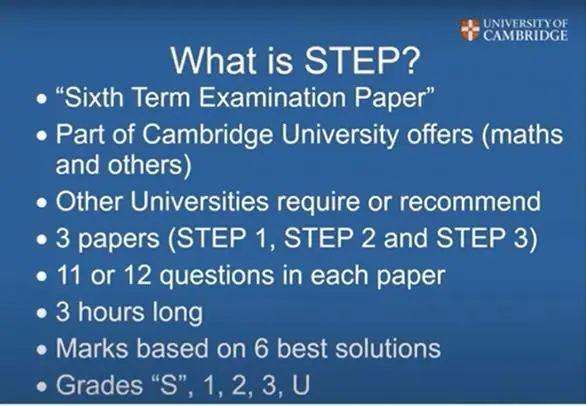 英国顶尖理工科申请必考！STEP考试，2022最新考试信息都在这里了！ - 知乎