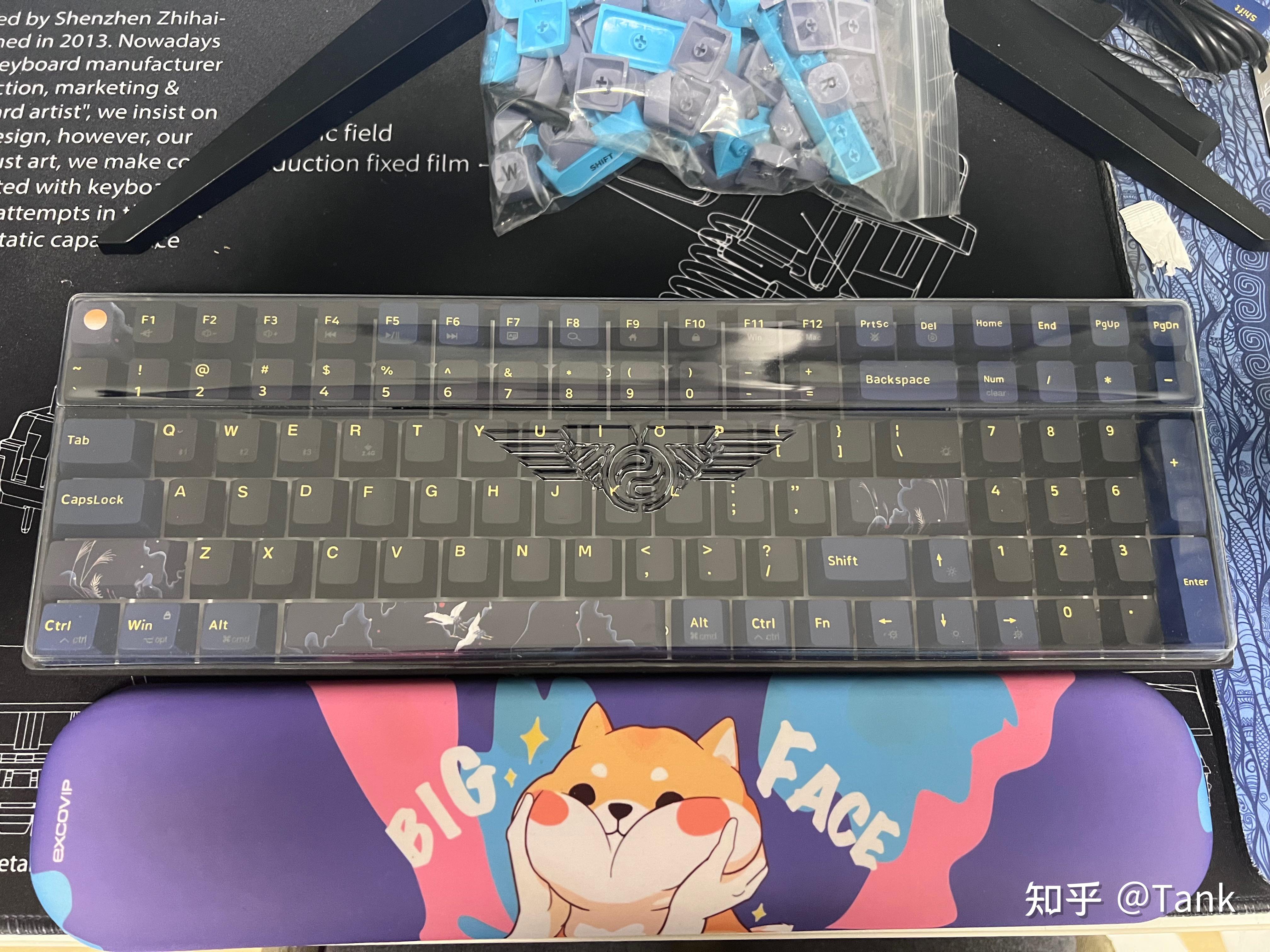 新贵 GM1000 G银Pro 开箱测评——国产市场卷起来了，400元的三模国风热插拔键盘值得购买么？ - 知乎