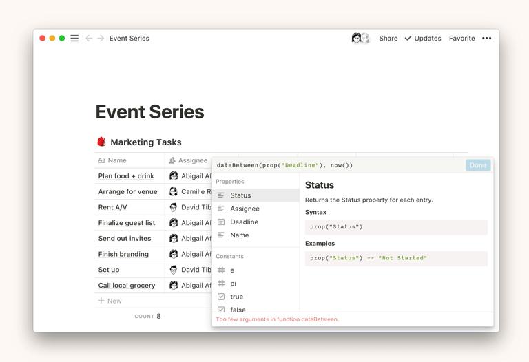 【Notion教程】Notion 数据库公式 - 知乎