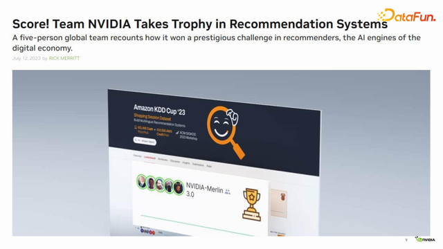 NVIDIA-Merlin: 基于GPU的推荐系统训练和推理全套方案 - 知乎