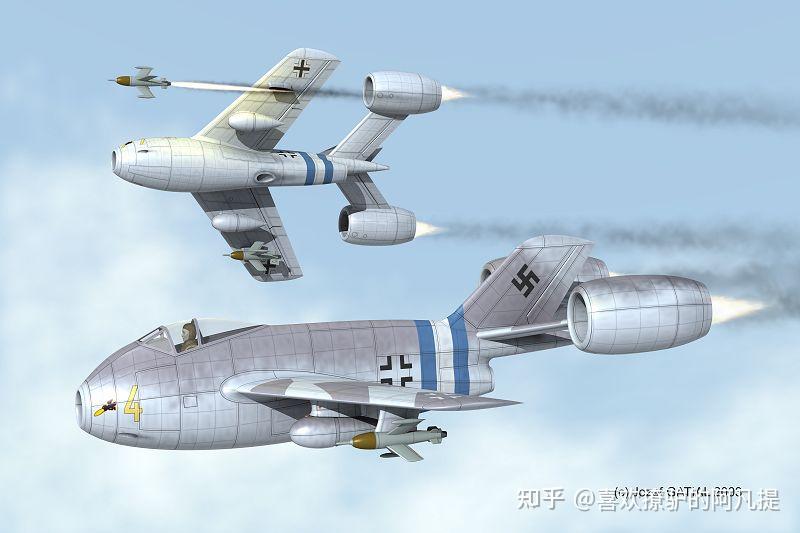 编号35：纳粹德国空军（Luftwaffe, 1935–1945）：战斗力量篇09-德空歼击机部队（第七部分：喷气式/火箭动力歼击机）：脉冲式 ...