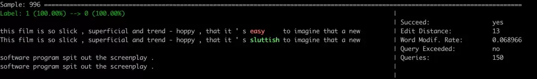 文本对抗攻击工具：OpenAttack试用 - 知乎
