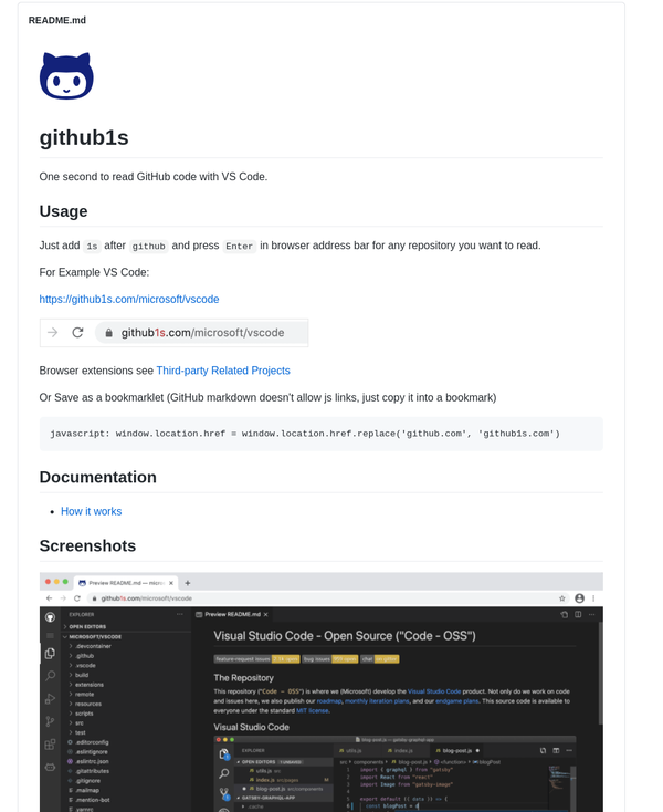 人生第一个扩展——Github1s - 知乎