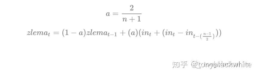 《通达信》、《大智慧》使用技术分析库Tulip的ZLEMA均线 - 知乎