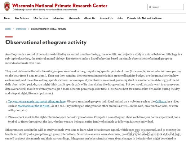 「Ethogram/行为谱」是什么？ - 知乎