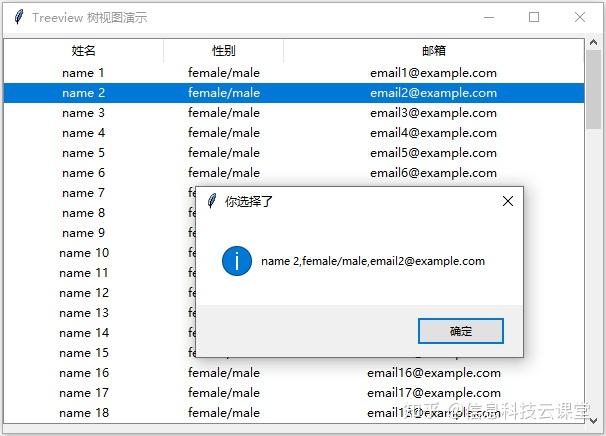 Python Gui 编程:tkinter 初学者入门指南——ttk 树视图 Treeview 知乎