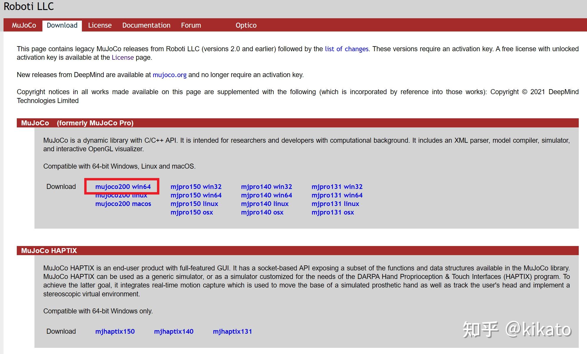 MuJoCo教程-Windows版(1) - 安装和文件结构 - 知乎