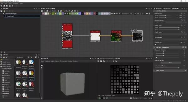 Substance Designer | 十大重要节点解析_Flood Fill - 知乎