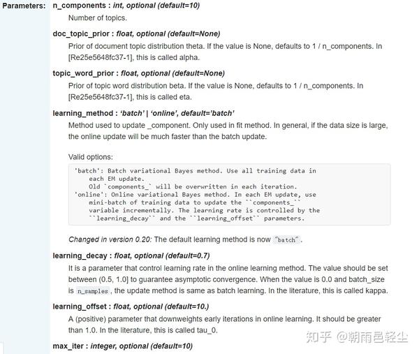 python sklearn LDA - 知乎