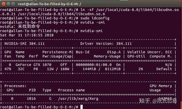 Ubuntu16.04+Tensorflow+GPU环境安装 - 知乎