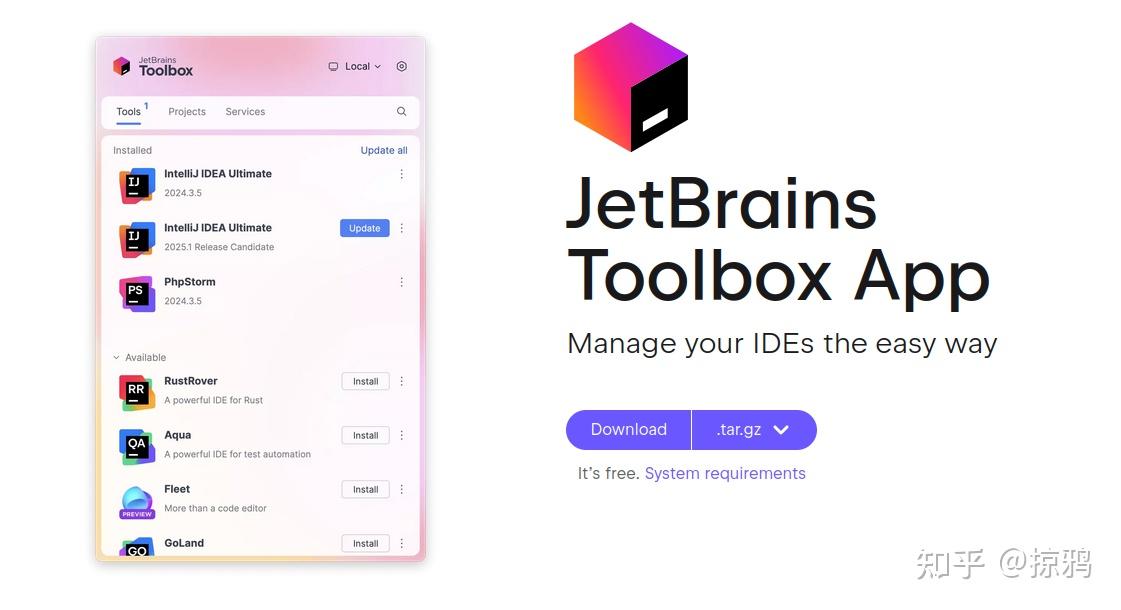 Linux平台手动安装Jetbrains Toolbox App - 知乎