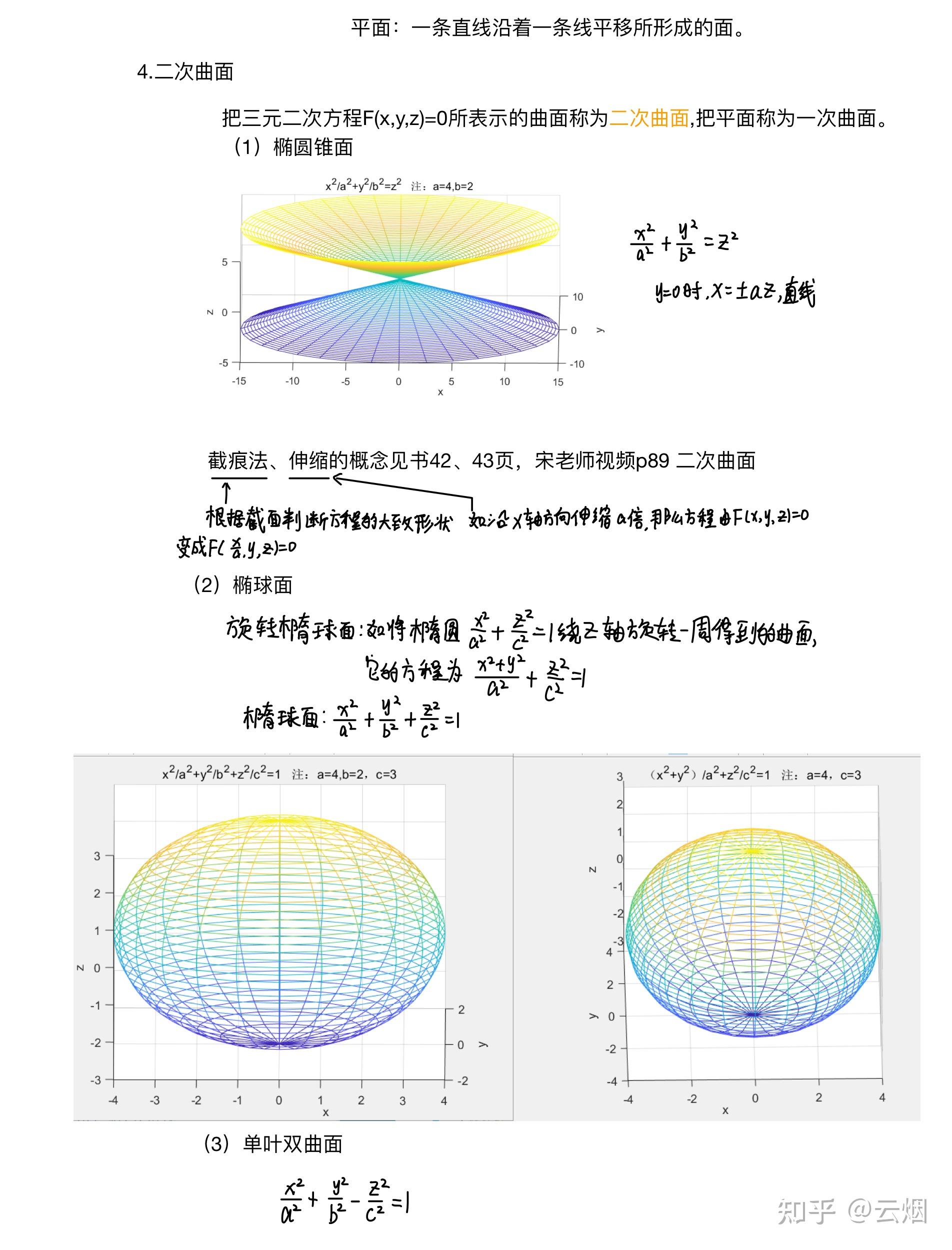 第八章 向量代数与空间解析几何 - 知乎