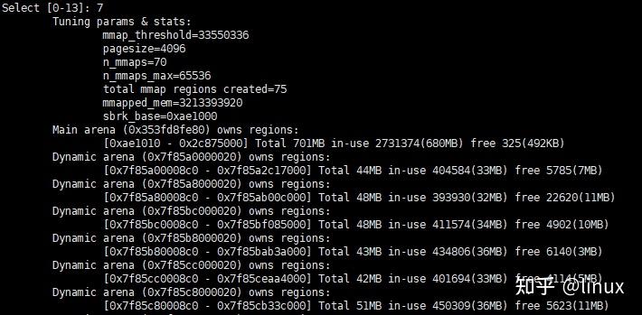 Linux进程内存用量分析之堆内存篇 - 知乎