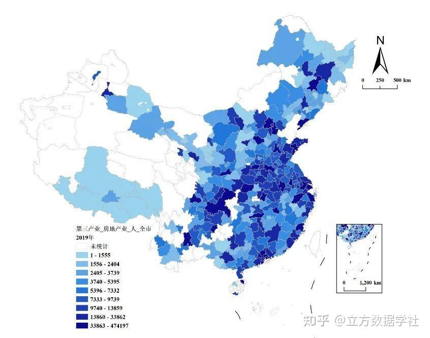 【数据分享】1999—2019年地级市按行业划分的城镇单位就业人员数据（Excel/Shp格式） - 知乎
