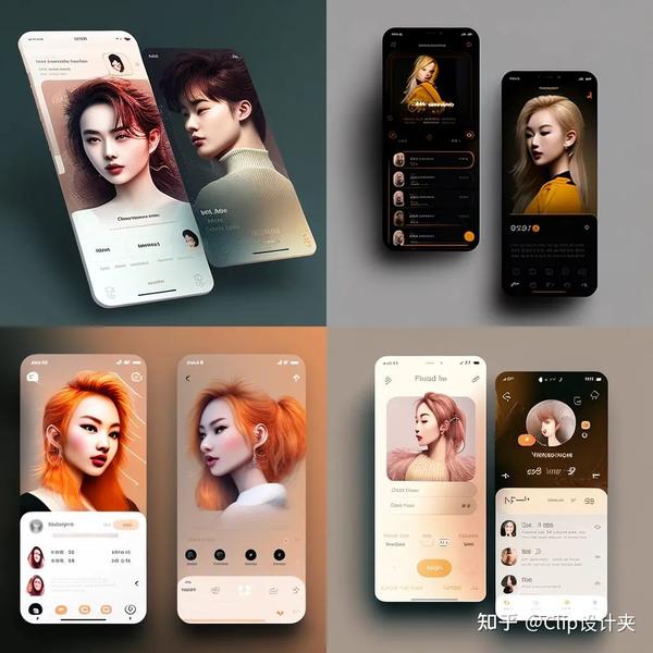 Midjourney直接生成UI界面！AI设计体验指南 - 知乎