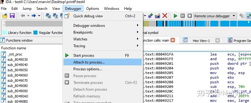 IDA配合pwntool调试环境 - 知乎