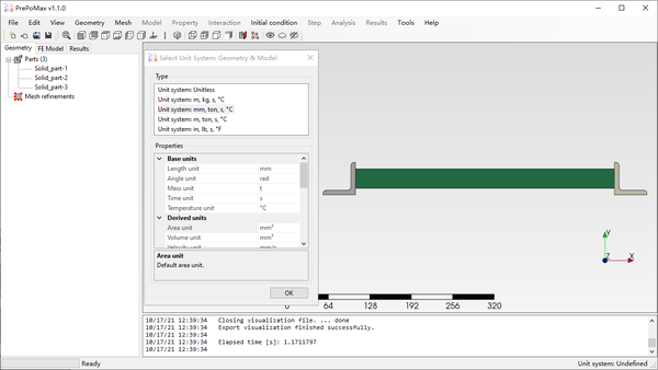 Calculix的开源前后处理器-PrePoMax - 知乎